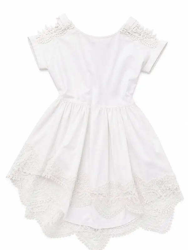 Maurizio Lace Embellished Dress