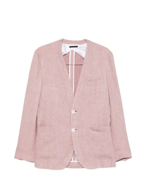 Brioni Linen And Silk Blend Jardigan