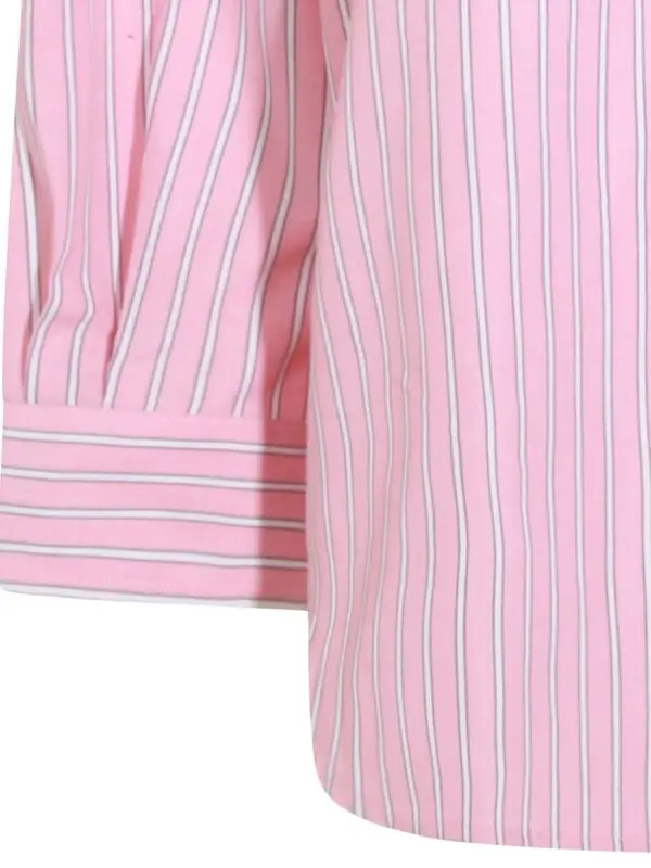 Miu Miu Striped Cotton Shirt