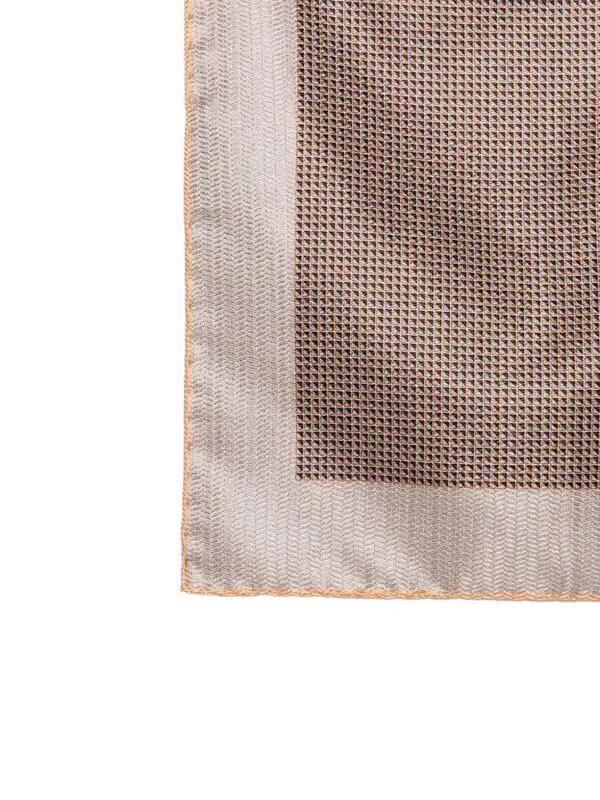Brioni Pritned Silk Foulard