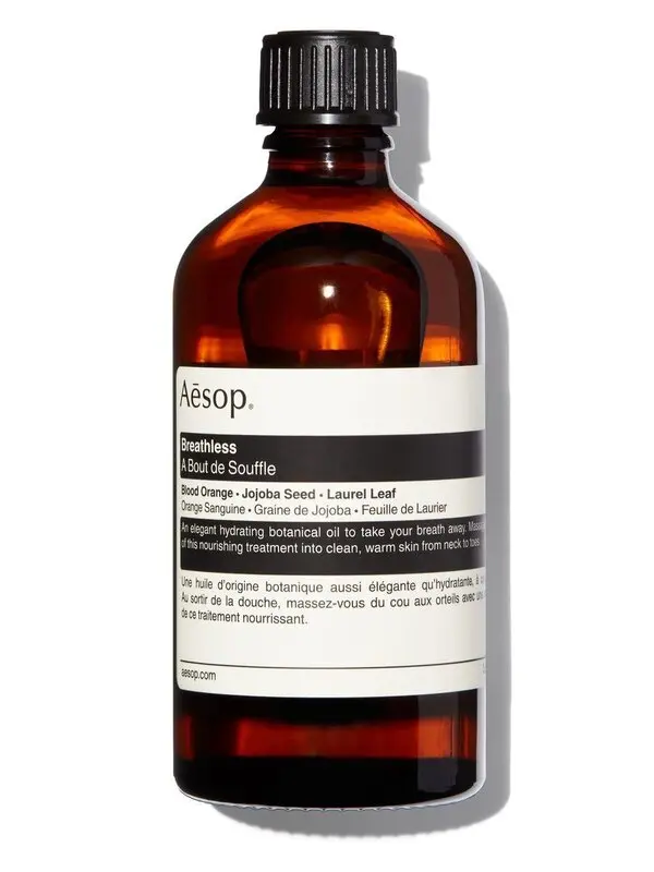 Aesop Breathless Body Oil - Black