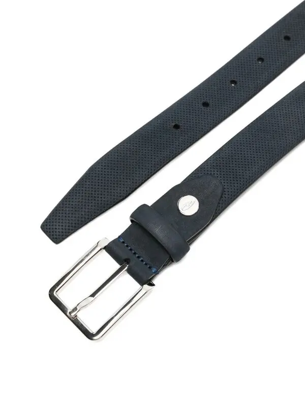 Brioni Leather Belt - Blue