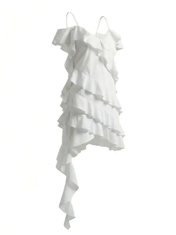 LES FILLES D'EVA Ruffled Maxi Dress