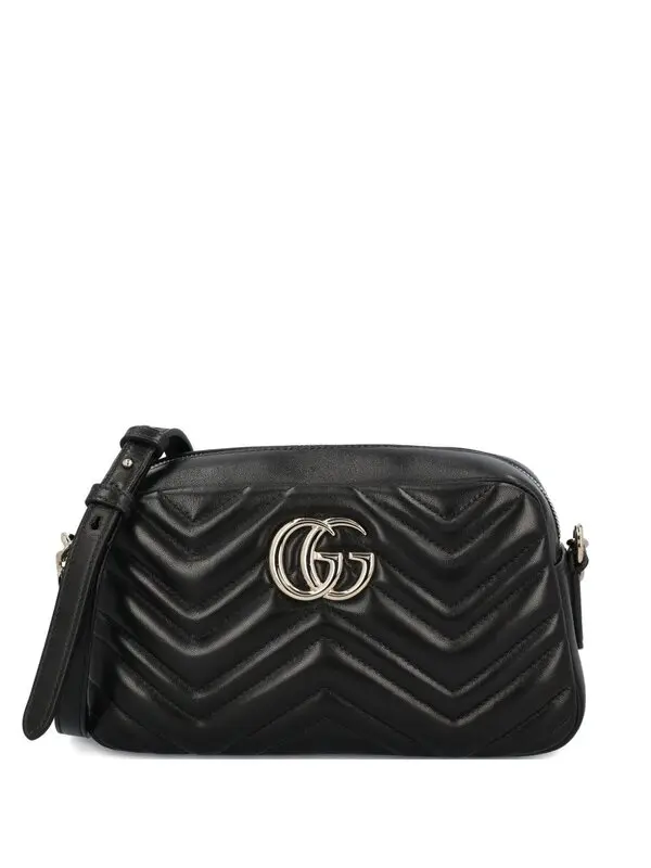 Gucci Gg Marmont Small Camera Bag - Black
