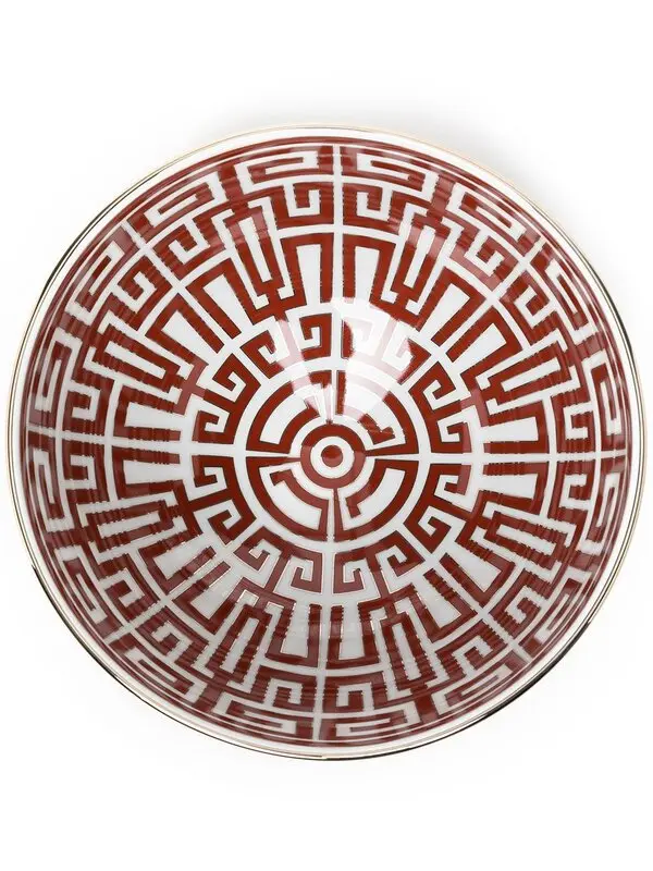 GINORI 1735 Labirinto Gio Ponti Bowl - Red