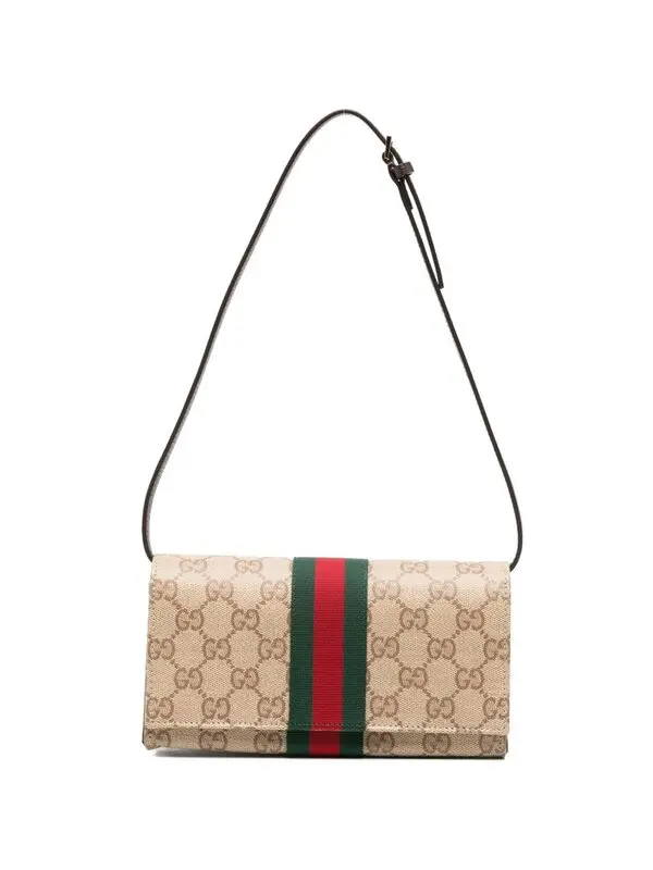 Gucci Web Detail Mini Pouch