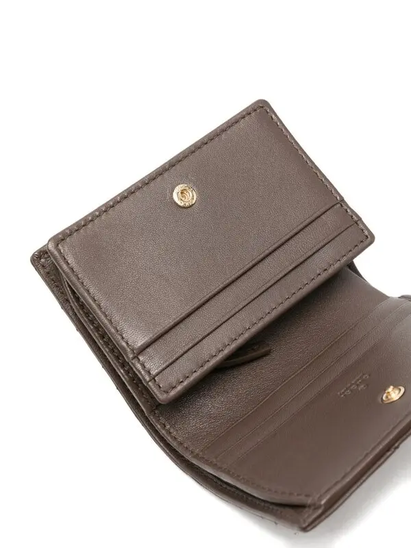 Gucci Gg Mamont Leather Wallet - Brown
