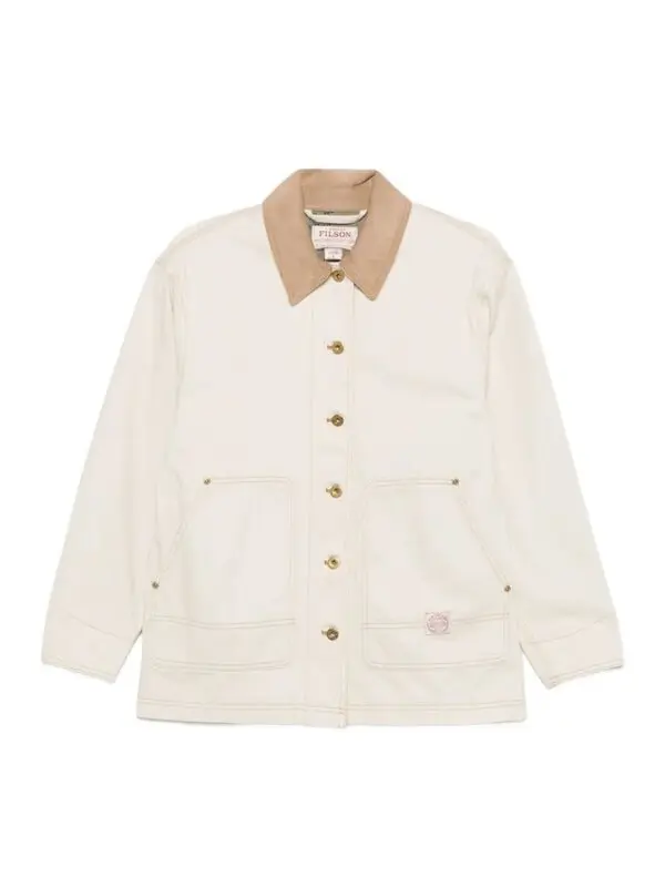 Filson Denim Jacket With Brown Buttons