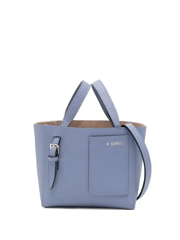 VALEXTRA Nano Leather Bucket Bag