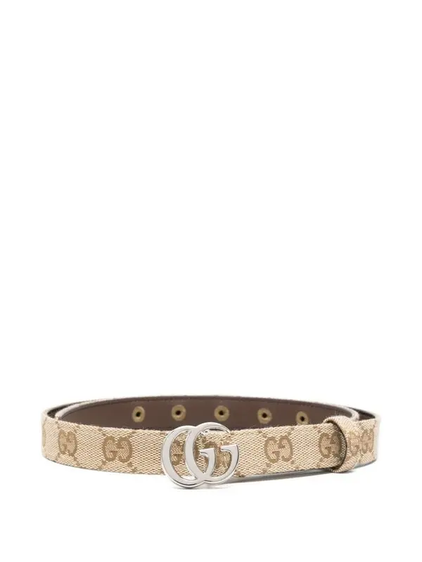 Gucci Gg Marmont Belt - Beige