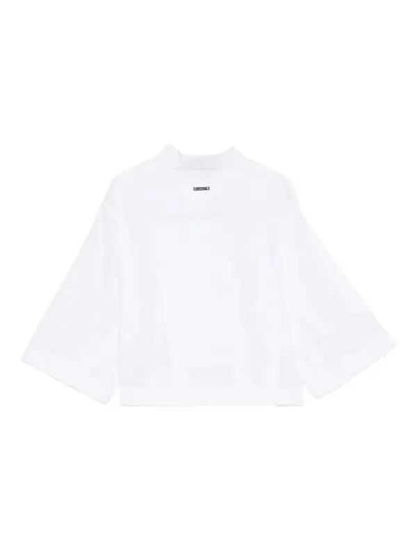 Iceberg T-shirt With Eyelets - White
