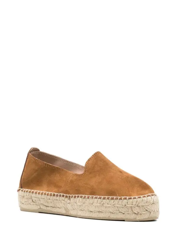 Manebí Suede Espadrilles - Brown
