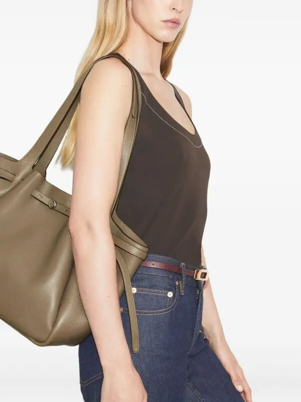 Tory Burch Romy Leather Tote Bag