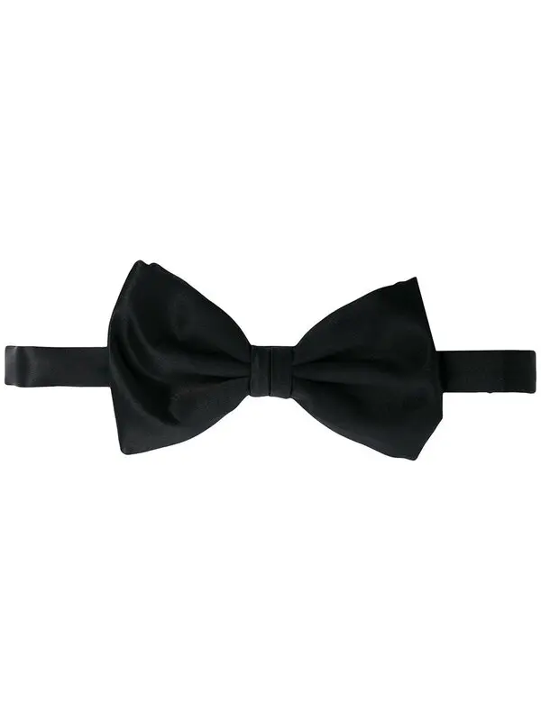Brioni Silk Bow Tie - Black