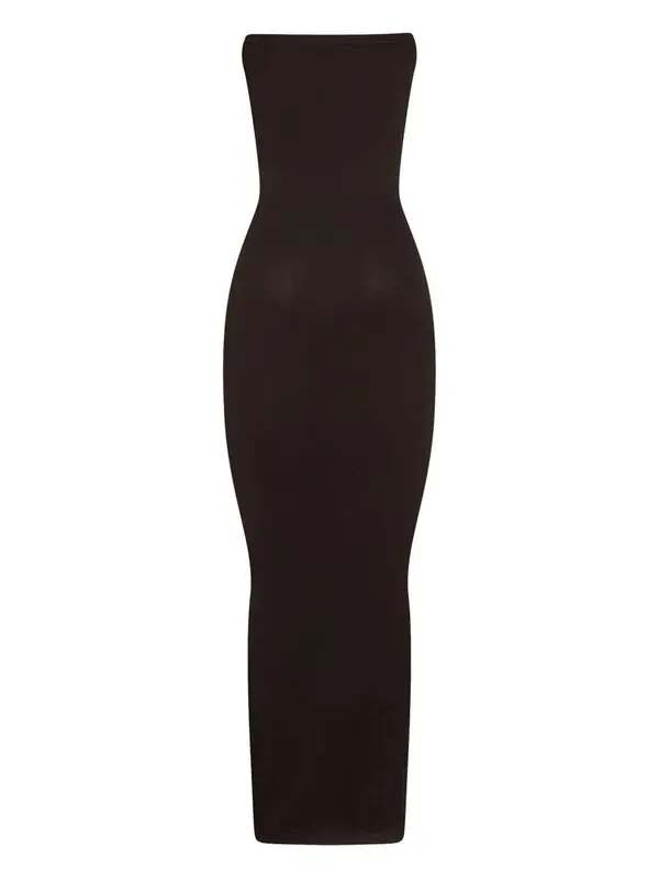 Wolford Long Fatal Dress - Brown
