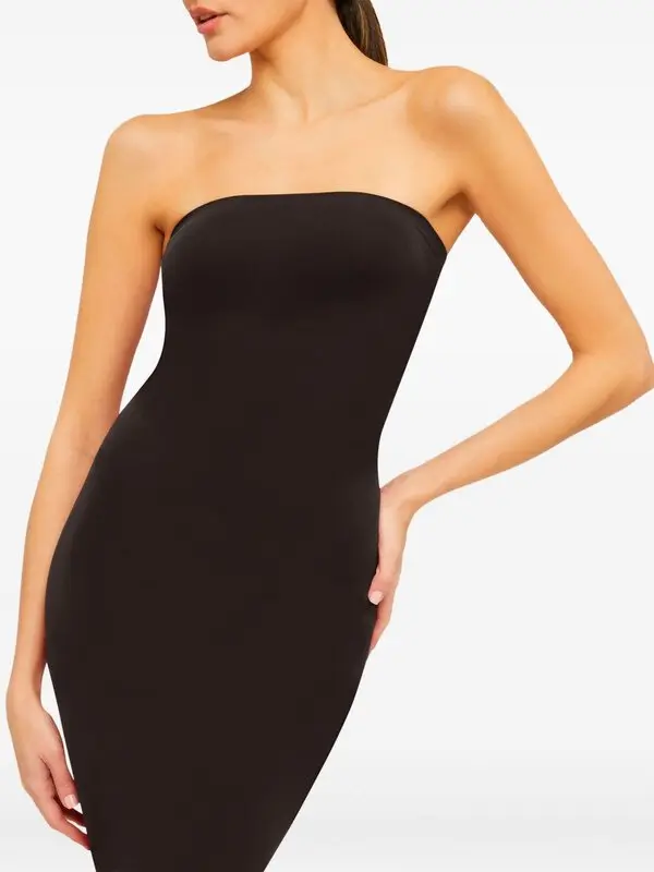Wolford Long Fatal Dress - Brown