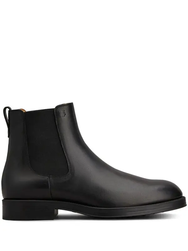 TOD'S Leather Chelsea Ankle Boots