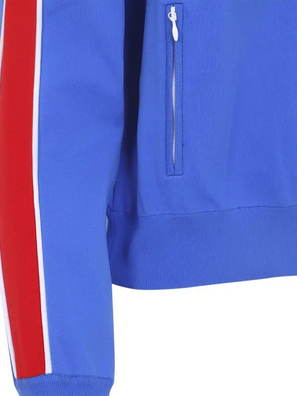 Miu Miu Logo Zip-up Jacket