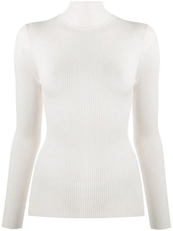 Wolford Wool Turtle-neck Sweater - Beige