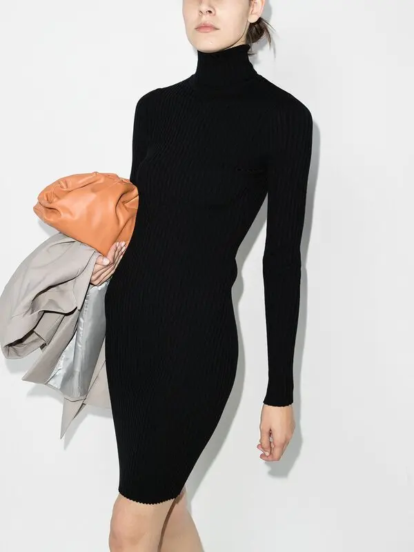 Wolford Ribbed Turtleneck Dress