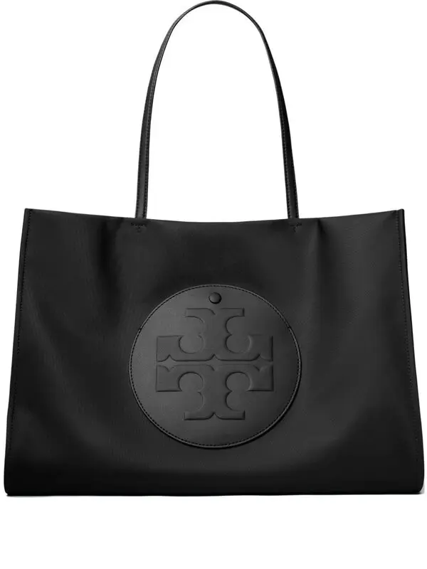 Tory Burch Ella Large Nylon Tote - Black
