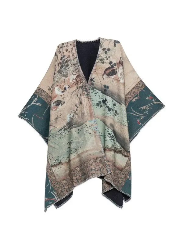 PIERRE-LOUIS MASCIA Wool Poncho