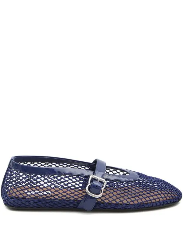 Alaïa Fishnet Ballet Flats