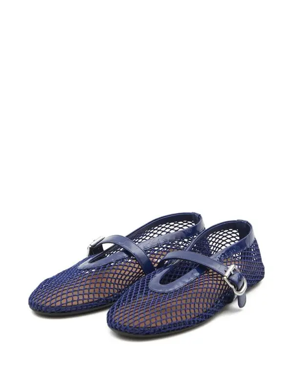 Alaïa Fishnet Ballet Flats