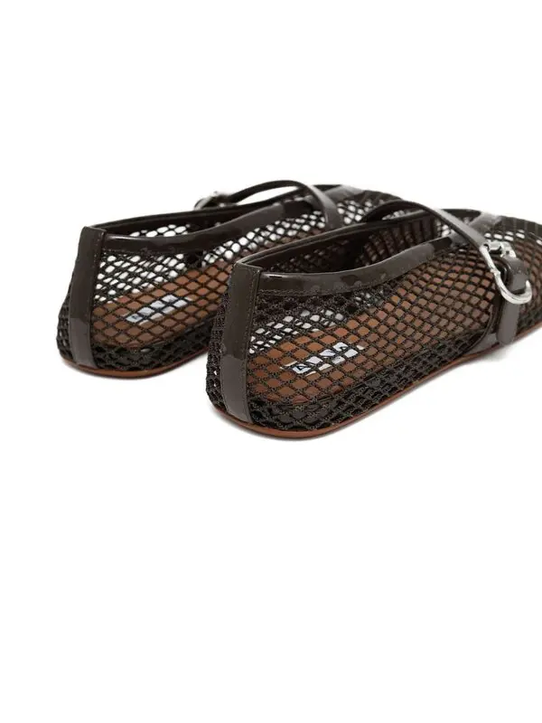Alaïa Fishnet Ballet Flats
