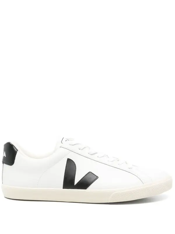 VEJA Leather Sneakers With Logo Detailing