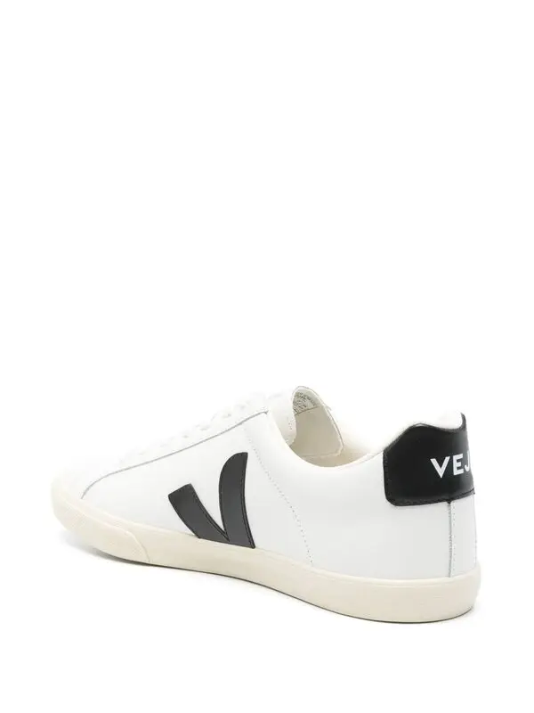 VEJA Leather Sneakers With Logo Detailing