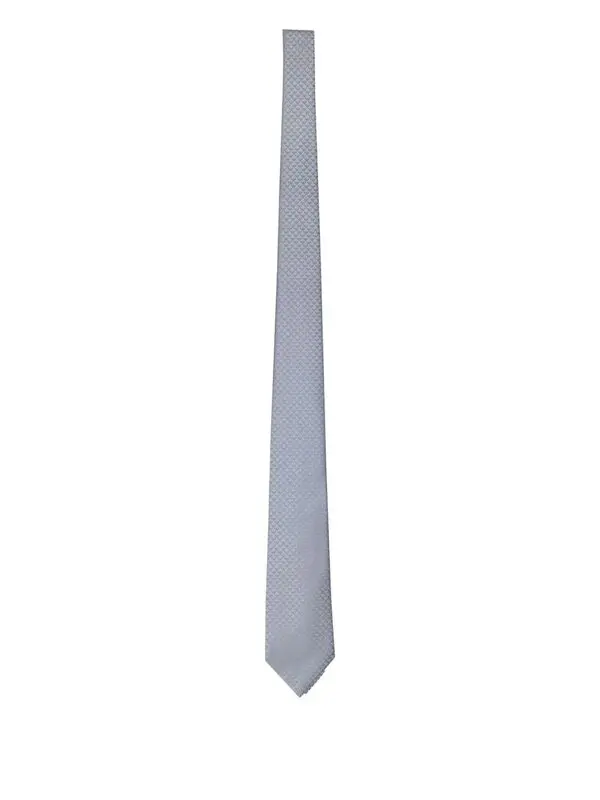 Emporio Armani Silk Neck Tie - Grey