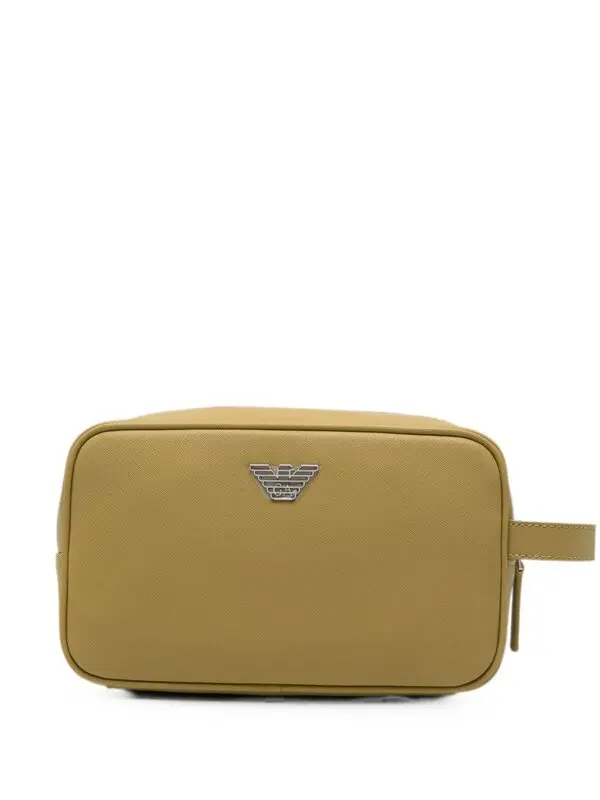 Emporio Armani Logo Beauty-case - Green