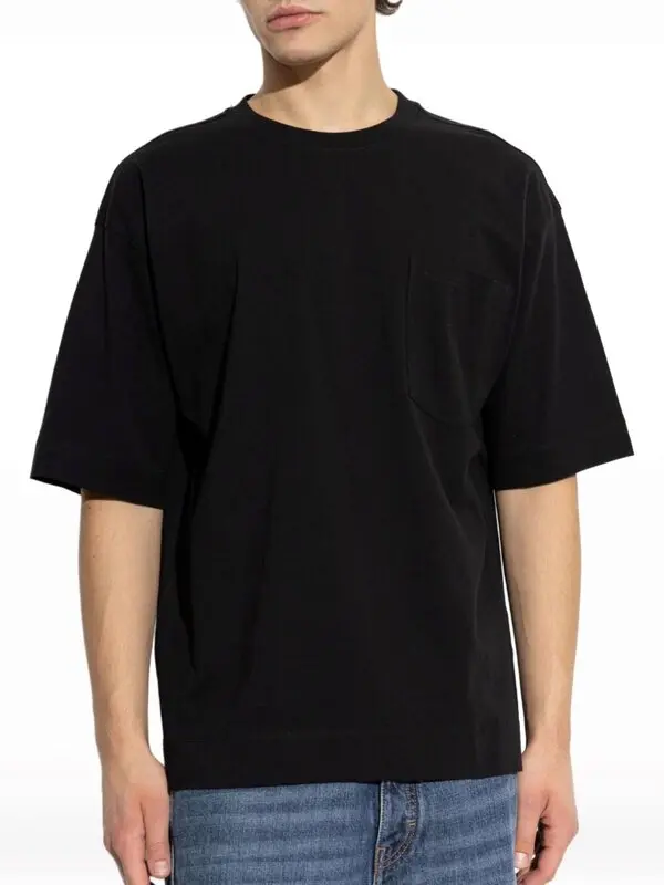 Dries Van Noten Cotton T-shirt - Black