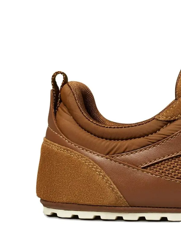 Tory Burch Field Leather Sneakers - Brown