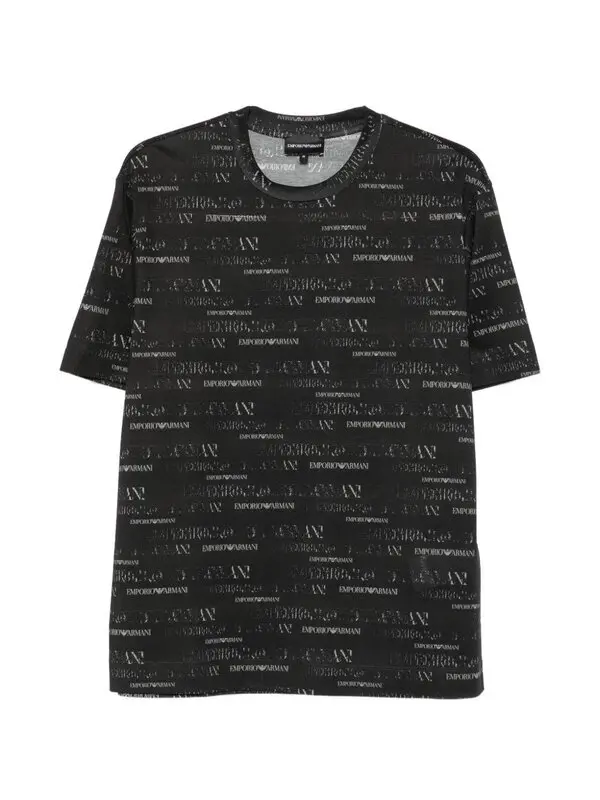 Emporio Armani Printed T-shirt - Blue