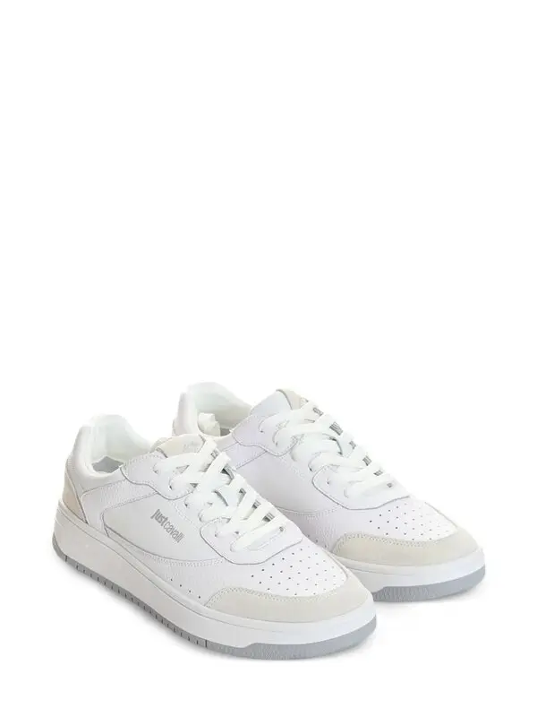 Just Cavalli Perforated Lace-up Sneakers