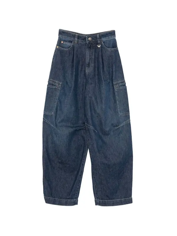 Emporio Armani Denim Cotton Jeans - Blue