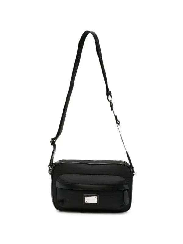 Emporio Armani Nylon Crossbody Bag - Black