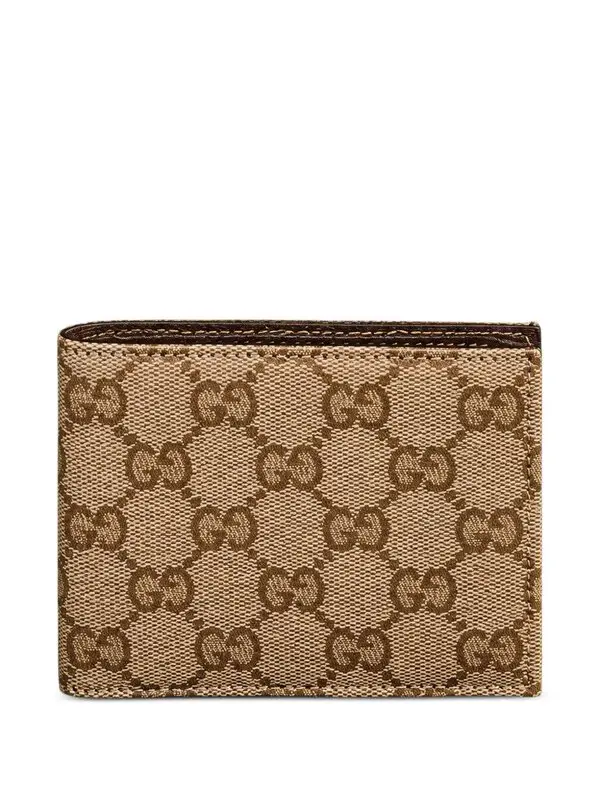 Gucci Gg Bifold Wallet - Beige