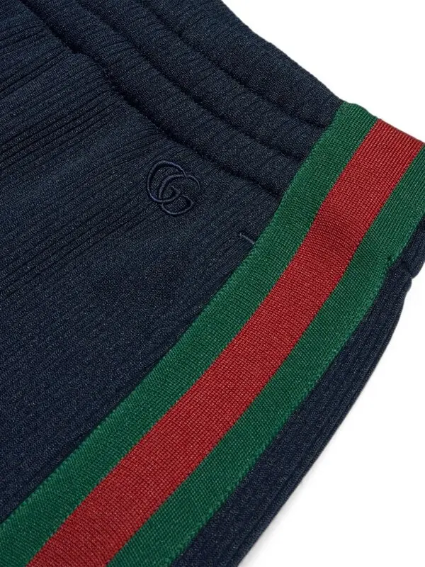 Gucci Cotton Blend Wide-leg Trousers