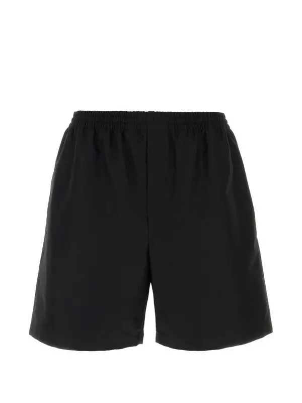 Gucci Cotton Shorts With Elasticated Waistband And Drawstring