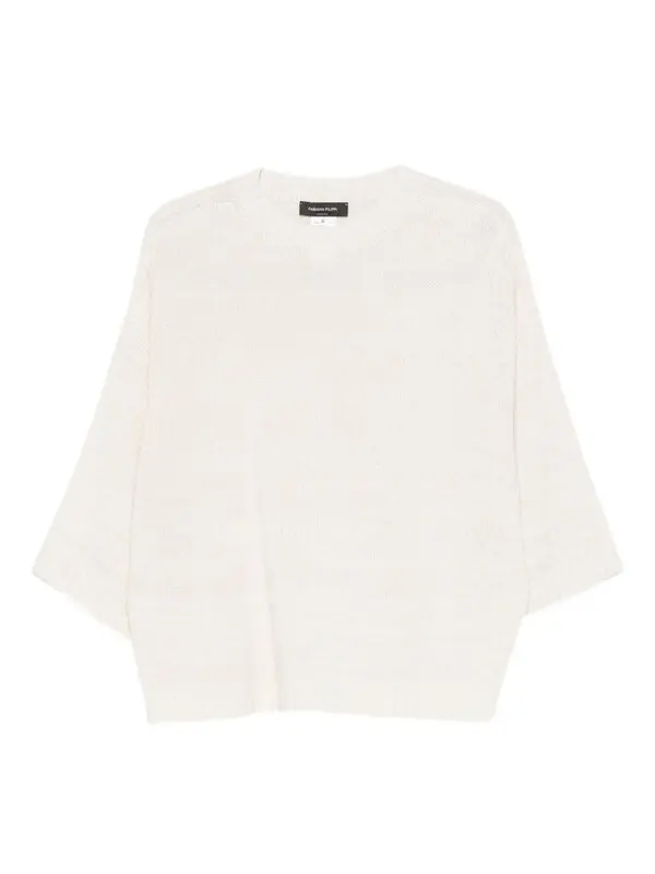 Fabiana Filippi Wool Blend Knit Sweater