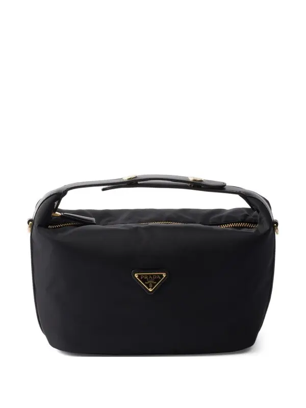 Prada Chérie Mini Re-nylon Handbag - Black