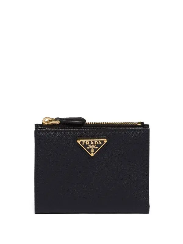 Prada Saffiano Small Wallet - Black