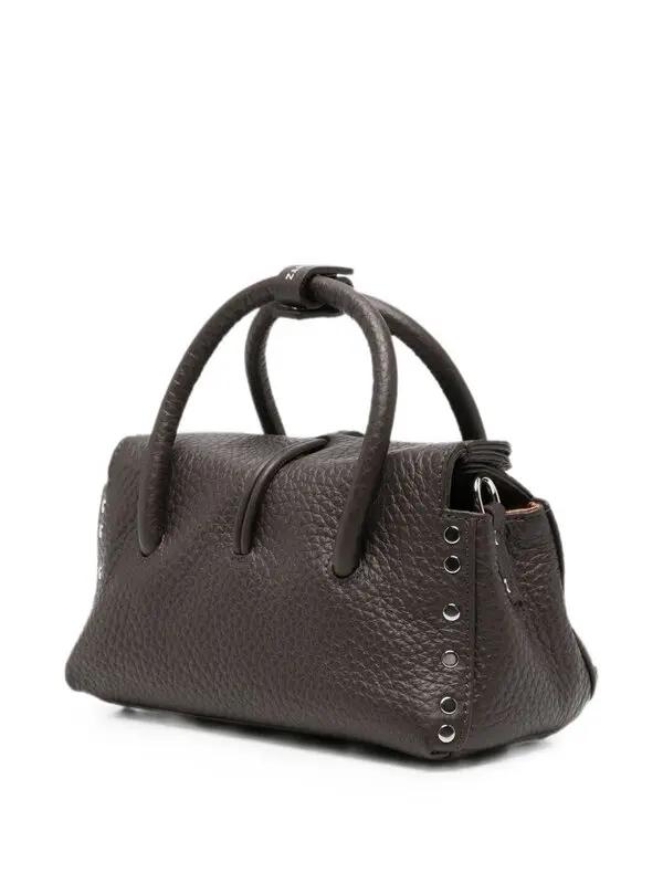 ZANELLATO Dotta Centauro Baby Leather Handbag - Brown
