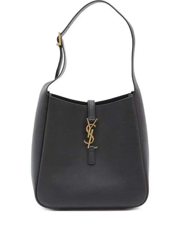 Saint Laurent Le 5 À 7 Small Leather Shoulder Bag - Black
