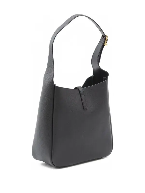 Saint Laurent Le 5 À 7 Small Leather Shoulder Bag - Black