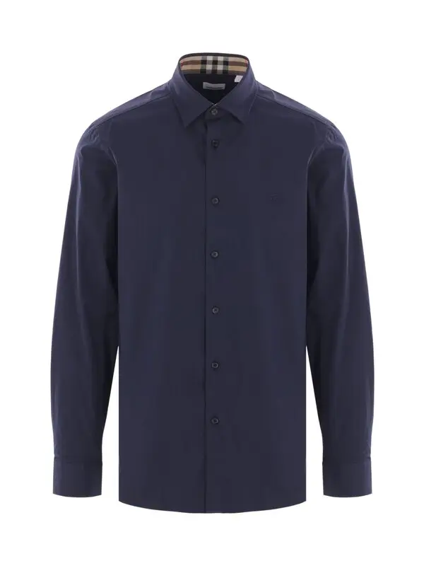 Burberry Ekd Logo Cotton Shirt