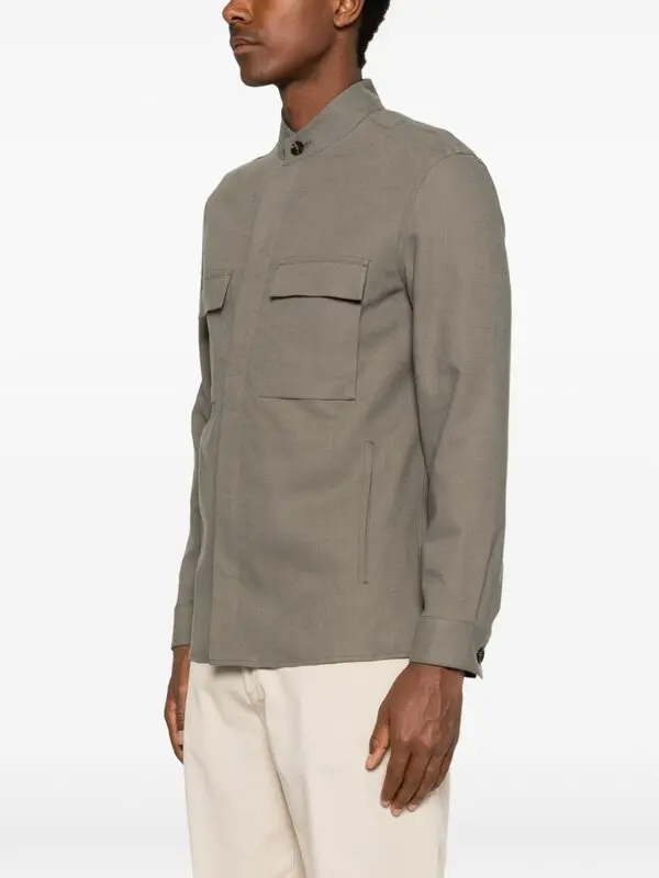 Zegna Linen Overshirt